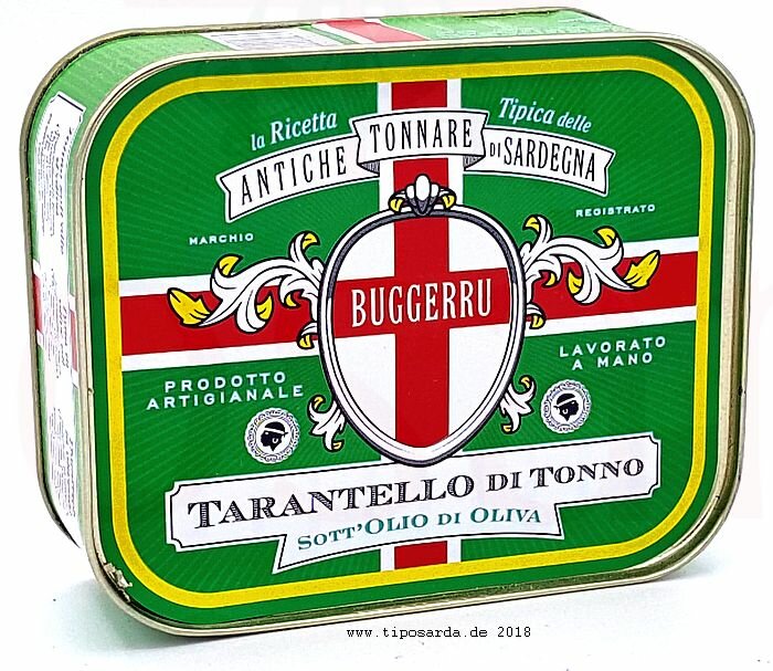 Thunfisch Sardinien Tarantello di Tonno Fischspezialitäten kaufen - t ...