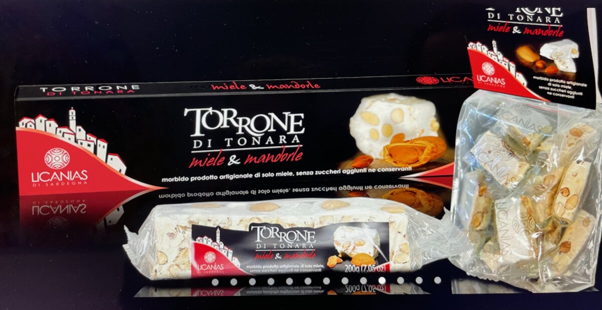 Torono aus Tonara kaufen - Torrone mit Mandeln - Sardische Spezialitä ...